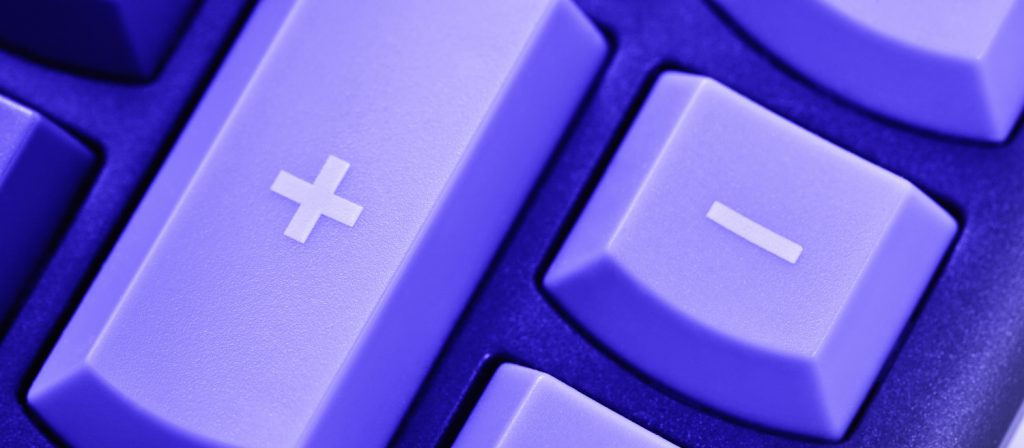 Push button of calculator - Aprender a pensar